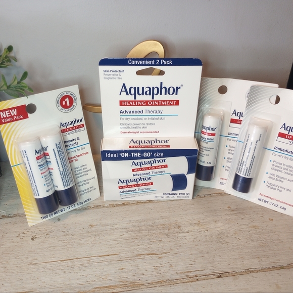 Aquaphor | Skincare | Aquaphor Healing Ointment 2 Pack Lip Repair Stick ...
